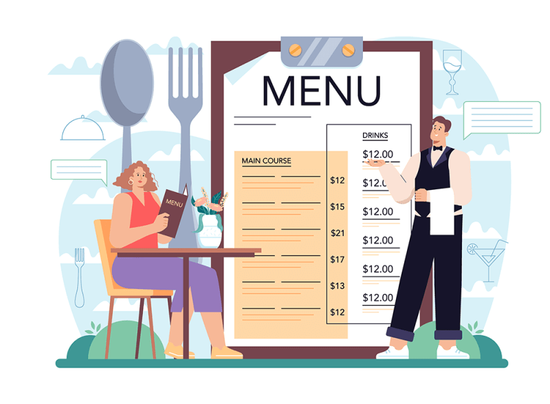 Restaurant Menu Data Entry Services - Menu Digitization Services